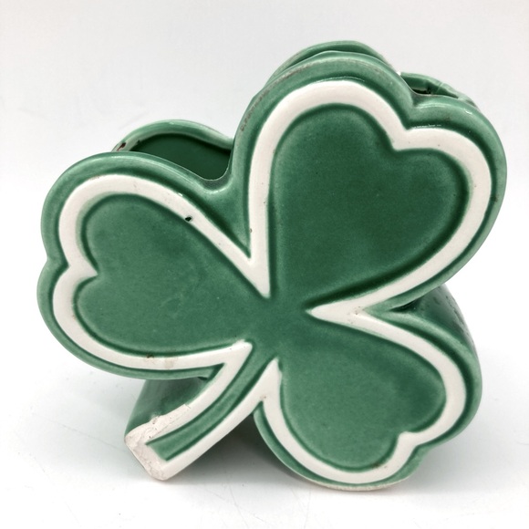 Lego | Accents | Vintage Lego Japan Ceramic Shamrock Clover Planter St ...